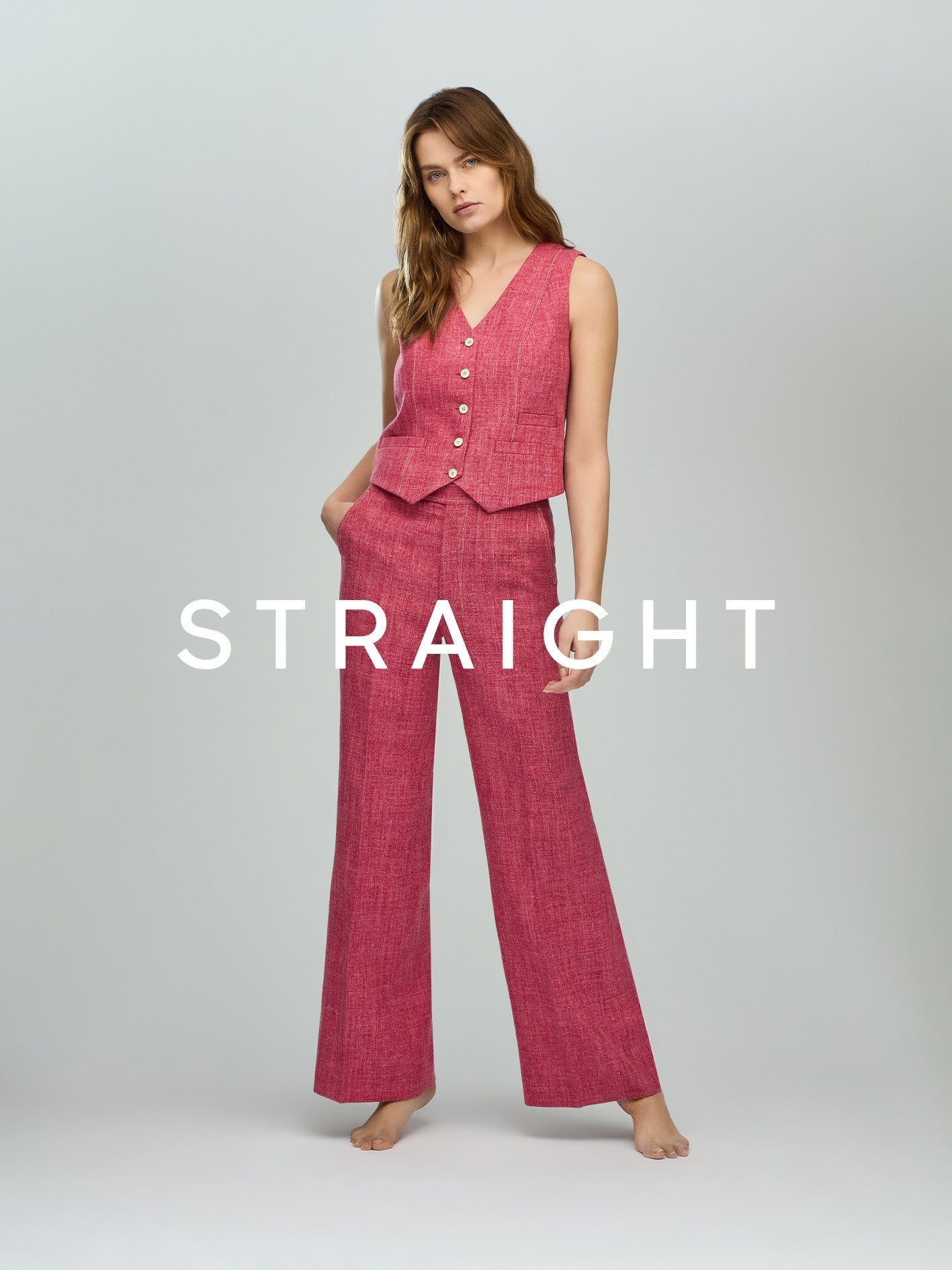 Straight Leg Trousers for Women – Knatchbull