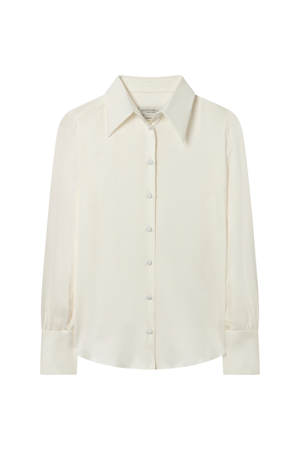 Sandwashed Silk Blouse in Alabaster by Knatchbull – Knatchbull